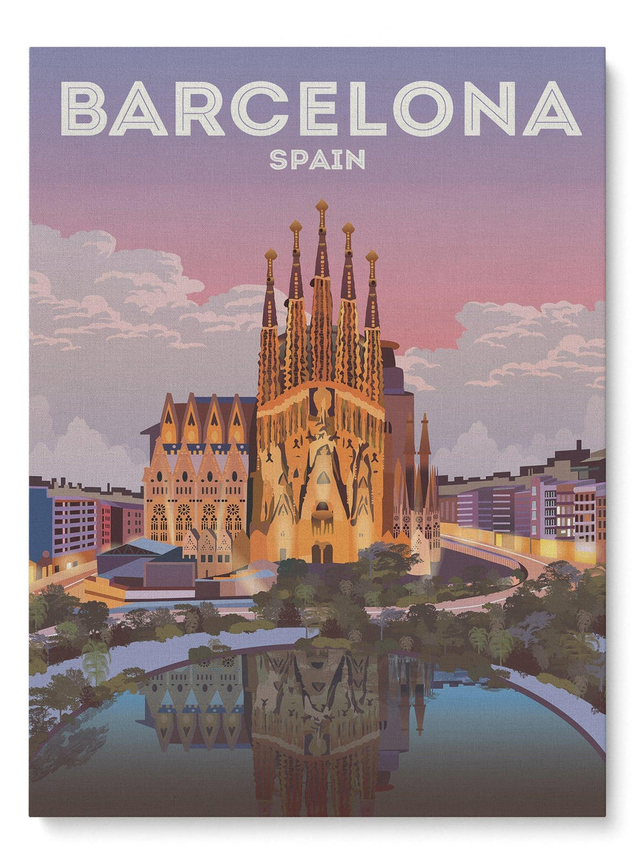 Explore Spain's Beauty: Travel Poster Collection – Paradise Posters