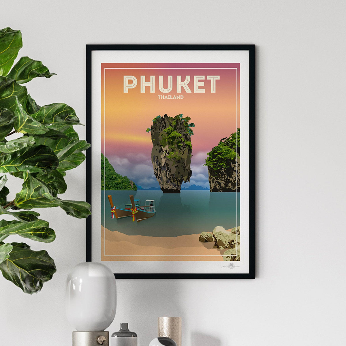 Discover Thailand's Charm: Travel Poster Collection – Paradise Posters