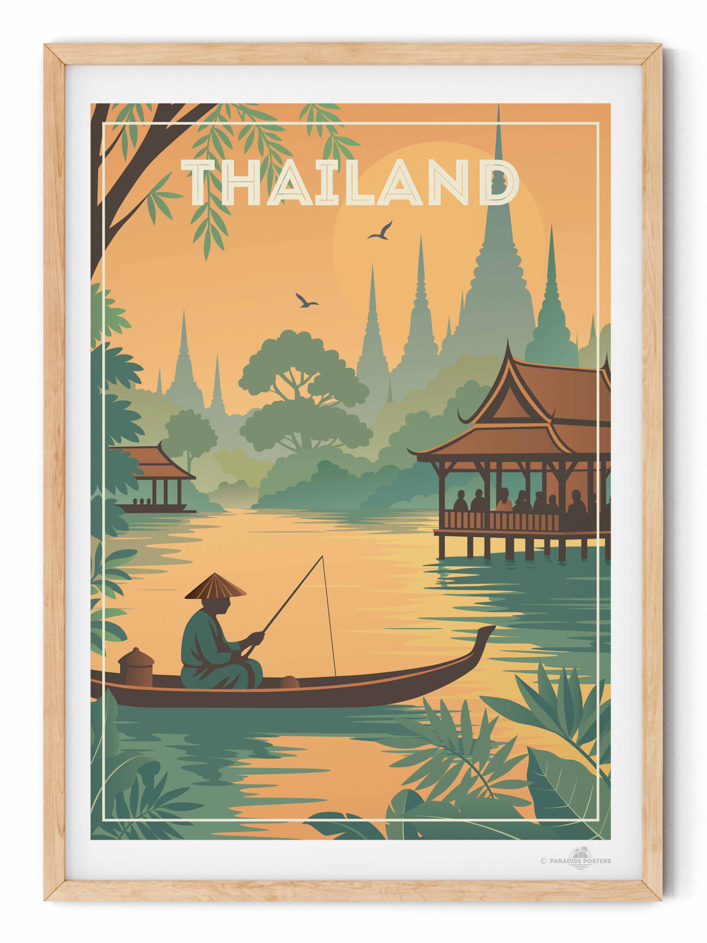 Thailand Travel Poster Print – Paradise Posters