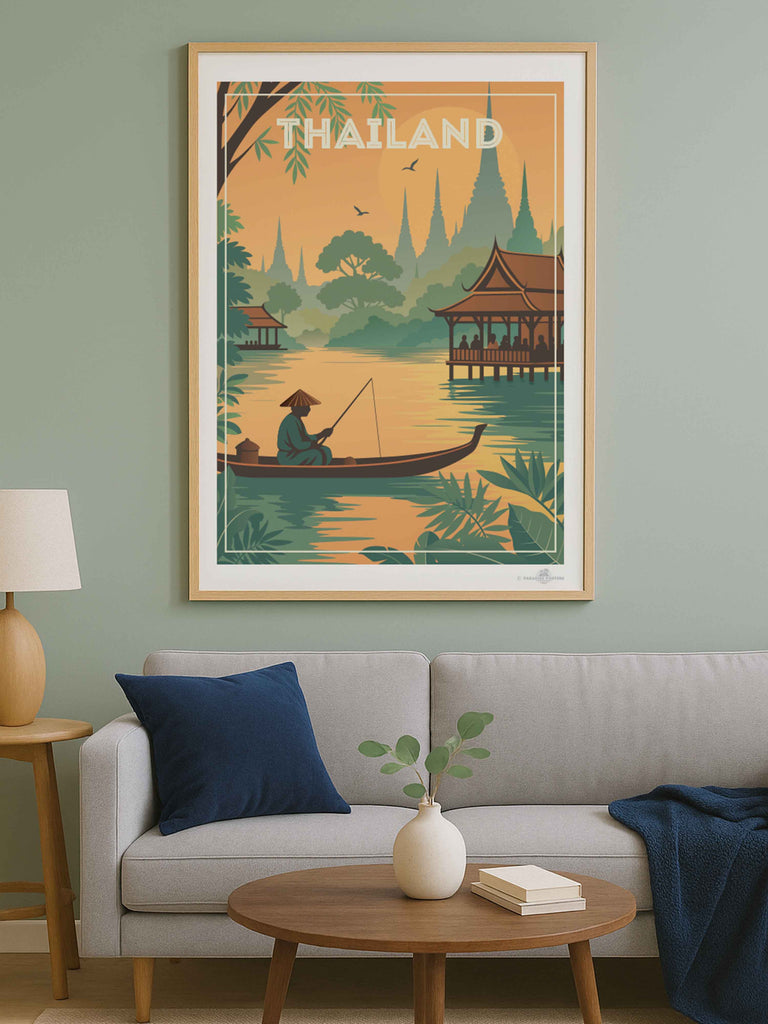 Thailand Travel Poster Print – Paradise Posters