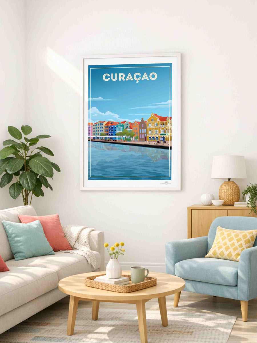 Curaçao Travel Poster Print – Paradise Posters
