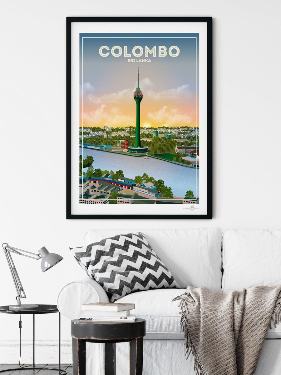 Colombo Sri Lanka Poster Print – Paradise Posters