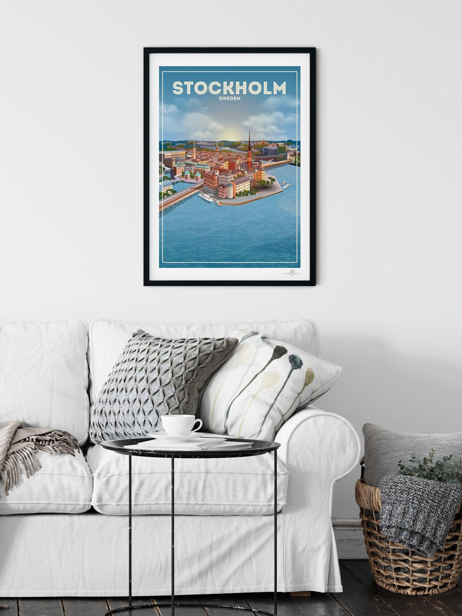 Stockholm Sweden Poster Print – Paradise Posters